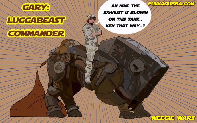 Gary: Luggabeast Commander – PUKKADUBBA